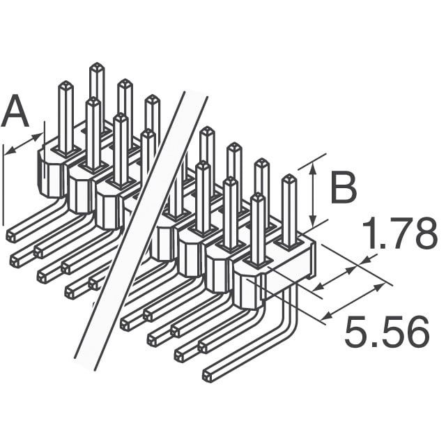 TSW-104-08-G-D-RA Samtec Inc. | 连接器，互连器件 | DigiKey